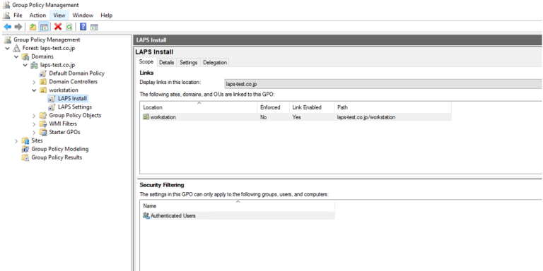 LAPS設定とクライアントPCへの自動配布 – Cloud Steady | パーソルクロステクノロジー株式会社